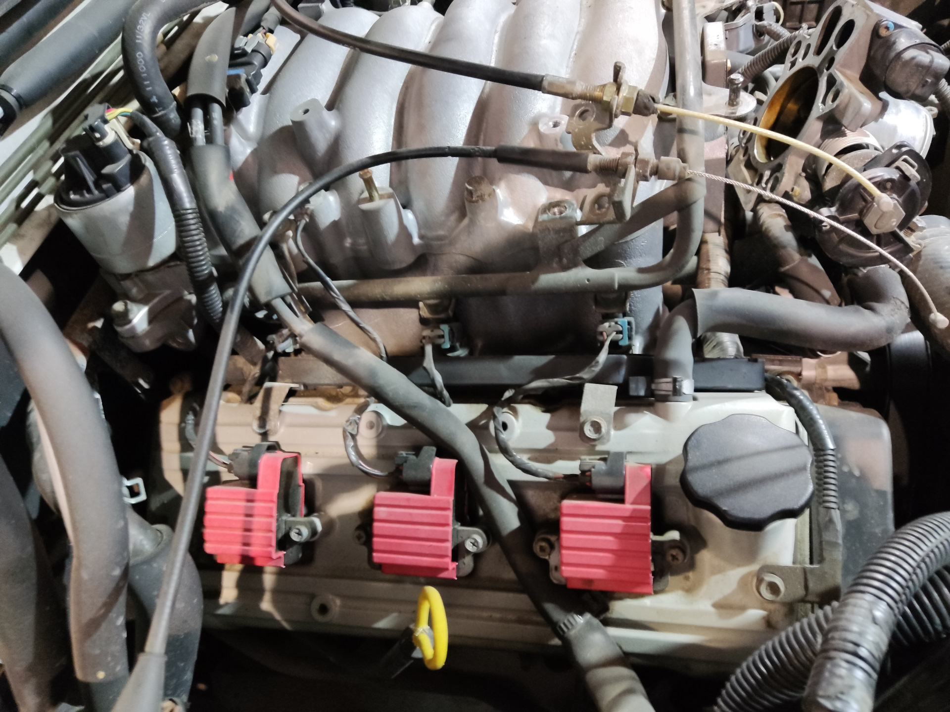 Почти капиталКа.) Замена двух колечек… — Isuzu VehiCross, 3,5 л, 2001 ...