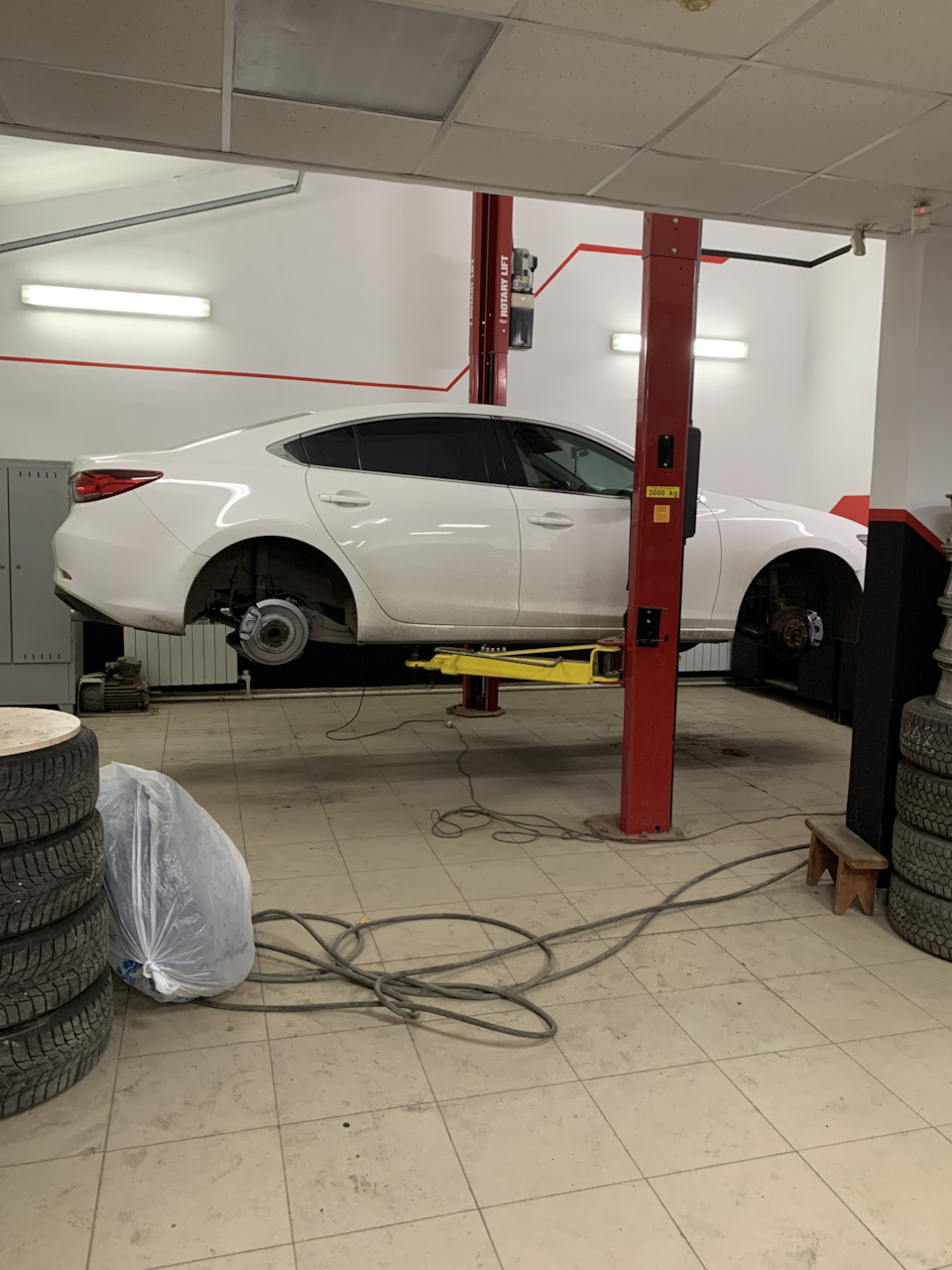 Зимние шины 19 — Mazda 6 (3G) GJ, 2 л, 2013 года | шины | DRIVE2