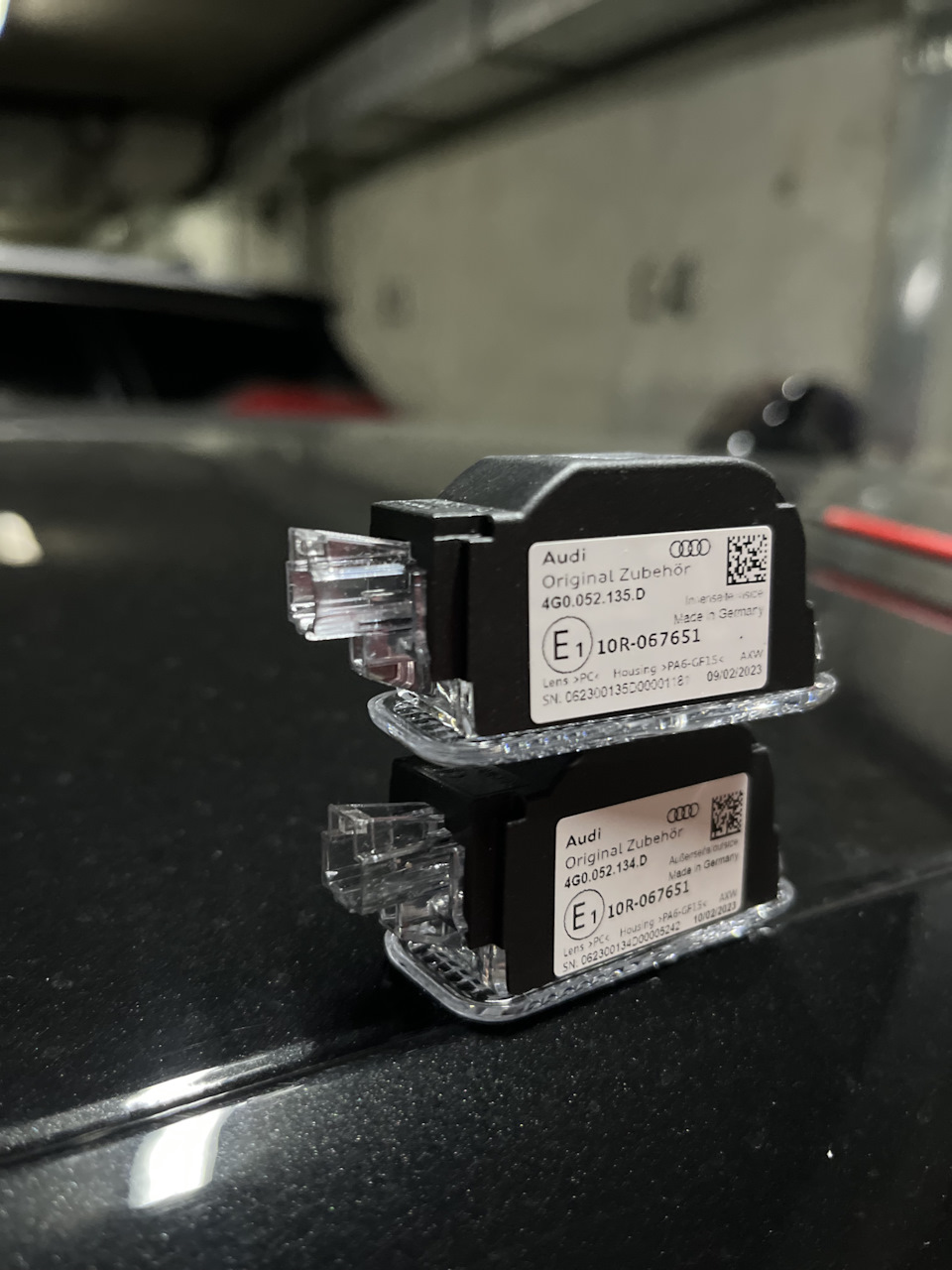 Колечки АУДИ (4G0052133G) — Audi A1 (2G), 2 л, 2019 года | аксессуары | DRIVE2