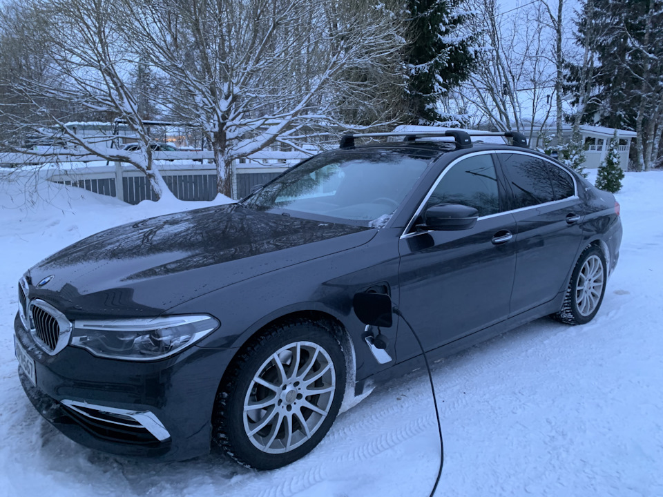 Thule WingBar EDGE + бокс — BMW 5 series (G30), 2 л, 2017 года ...