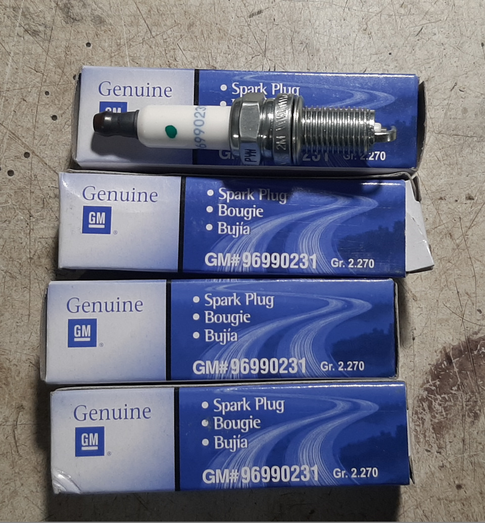 96990231 Свеча зажигания GM | Запчасти на DRIVE2