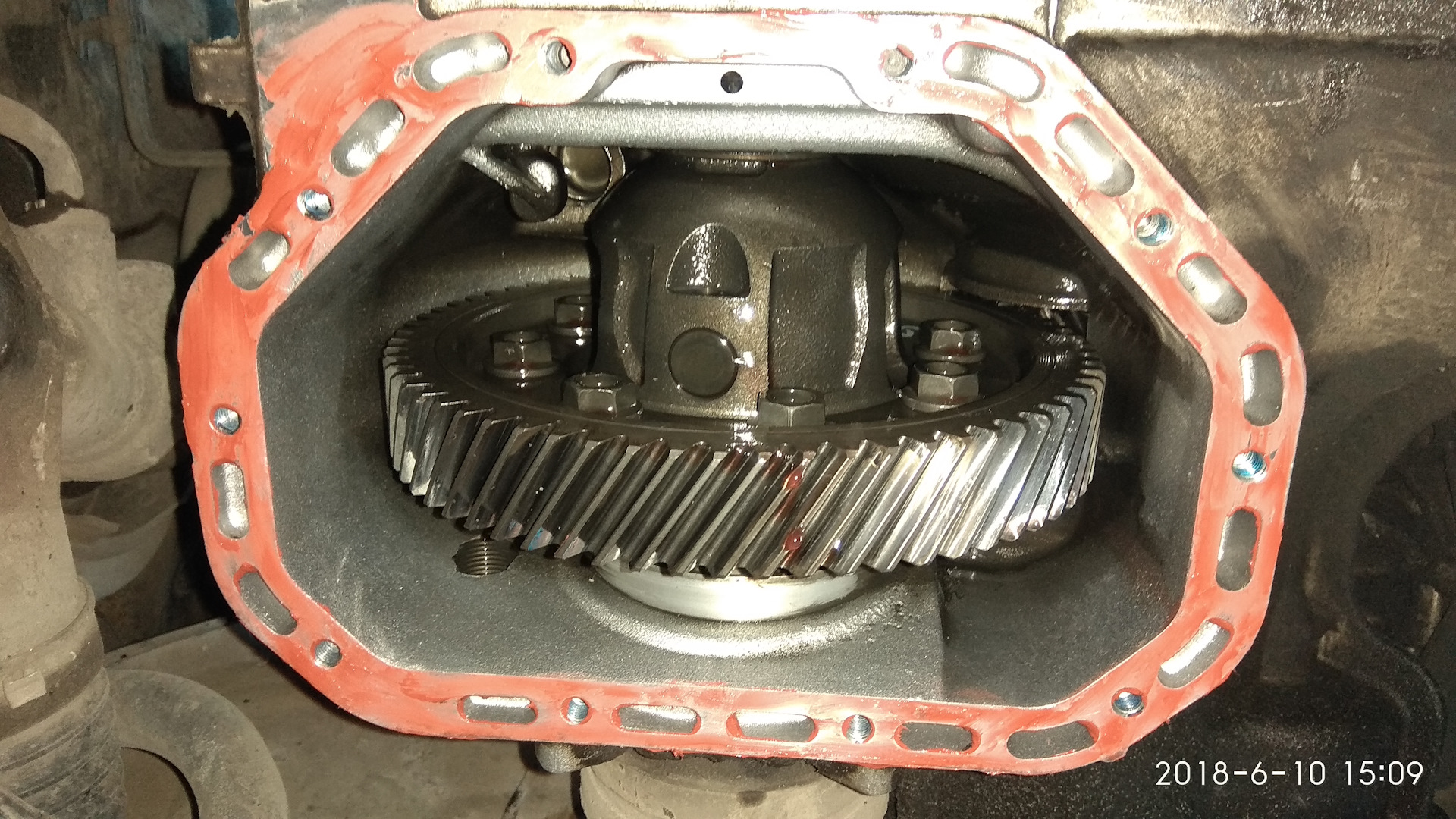 Коробка F17 Easytronik: замена трансмиссионного масла, замена крышки ...