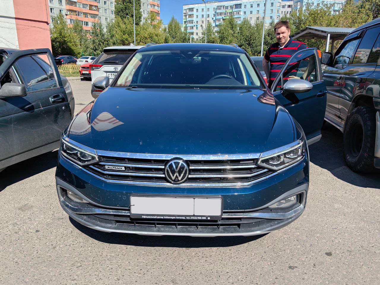 Покупка — Volkswagen Passat Alltrack B8 2 л 2022 года покупка