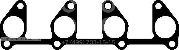 424188P Прокладка, выпускной коллектор CORTECO | Запчасти на DRIVE2