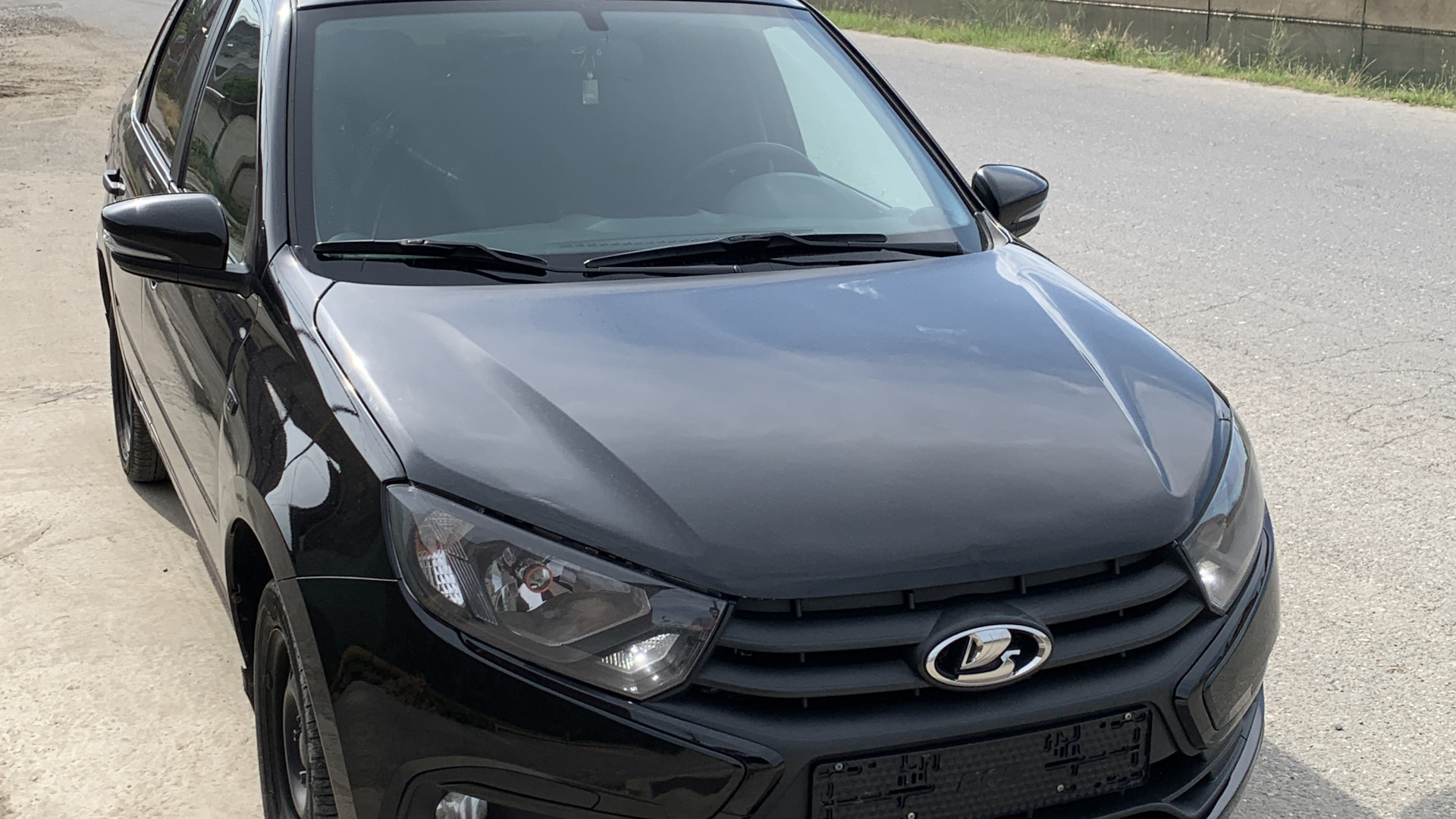 Lada Гранта (2G) FL 1.6 бензиновый 2018 | Черная Пантера на DRIVE2