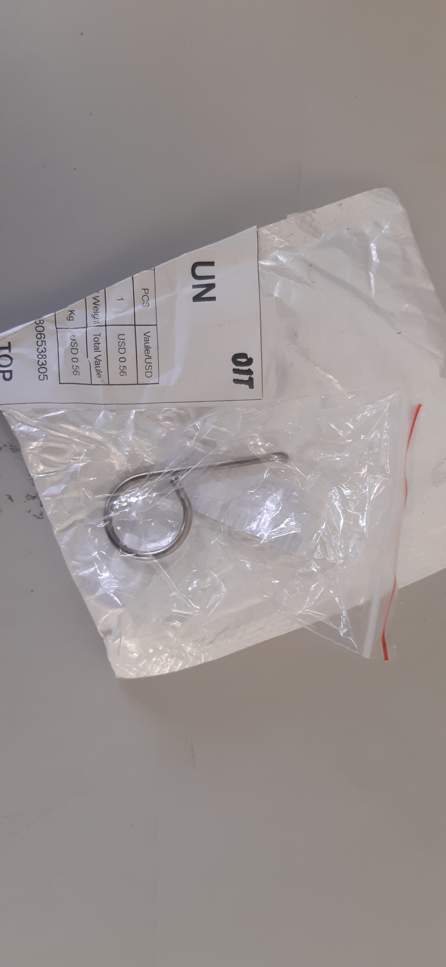 Вторая покупка фирменного крючка 6X0012243 взамен потерянного — Skoda ...