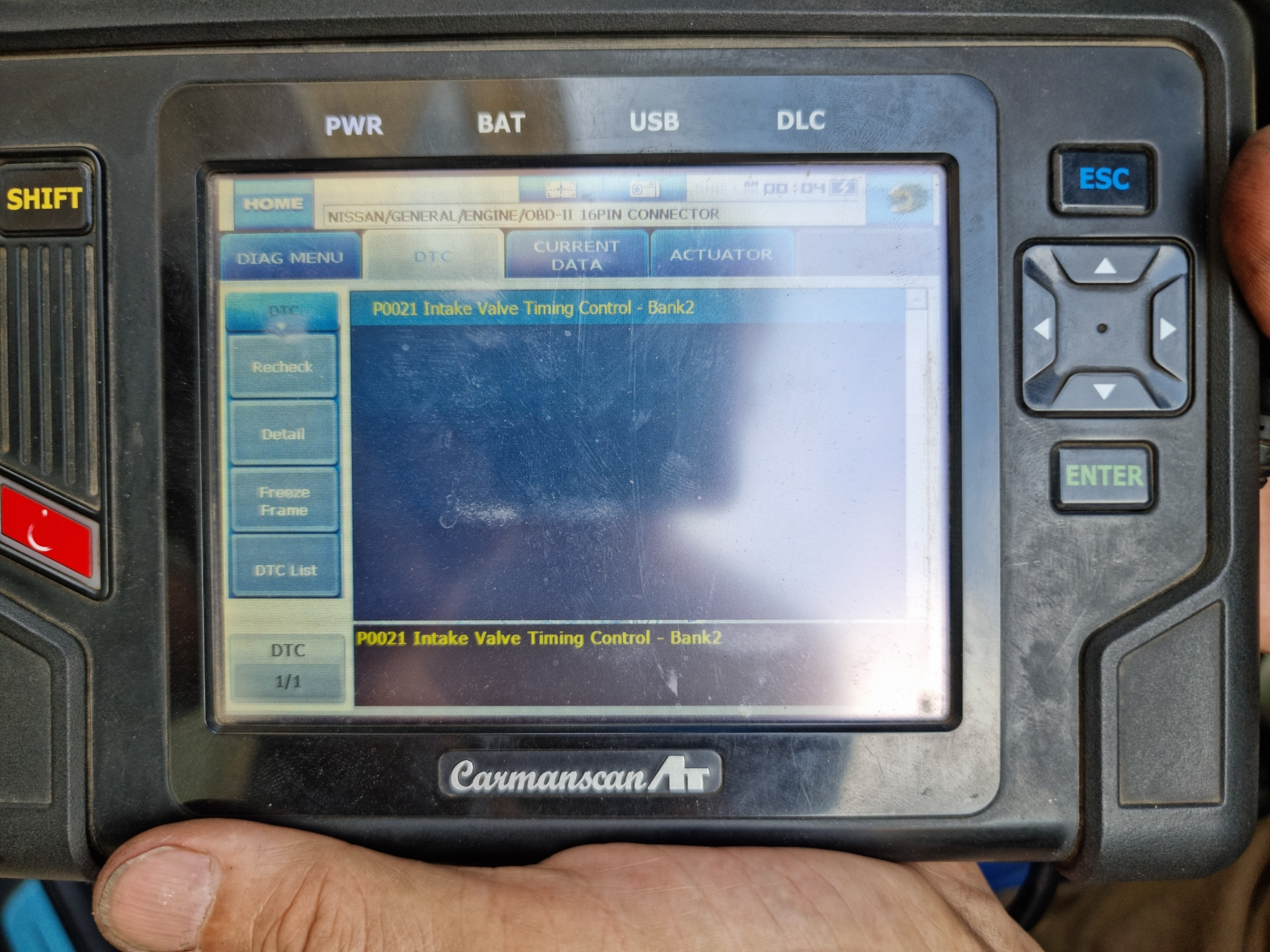 P0021 — Infiniti FX (1G), 4,5 л., 2005 года | поломка | DRIVE2