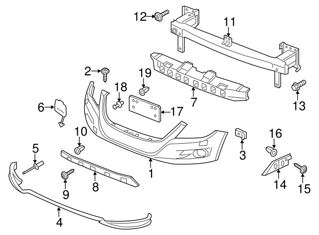 5N0807184D Направляющий профиль VAG | Запчасти на DRIVE2