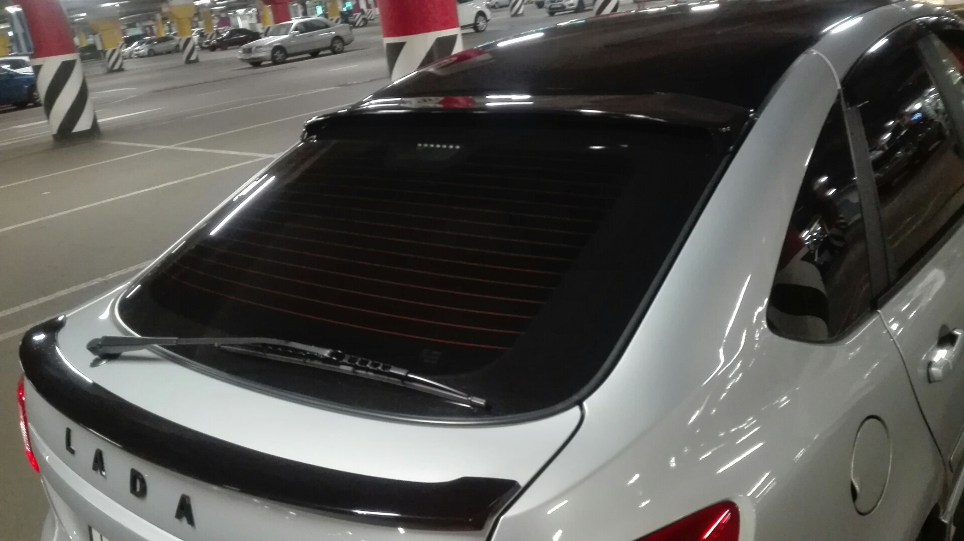 Обвес — Lada Гранта Лифтбек (2-е поколение), 1,6 л, 2019 года | тюнинг | DRIVE2