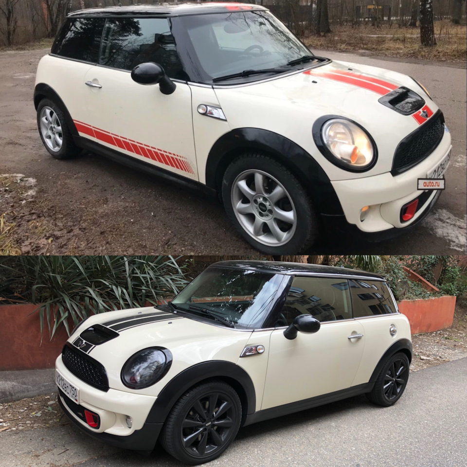 Было/стало — MINI Cooper S Mk II, 1,6 л, 2011 года | наблюдение | DRIVE2