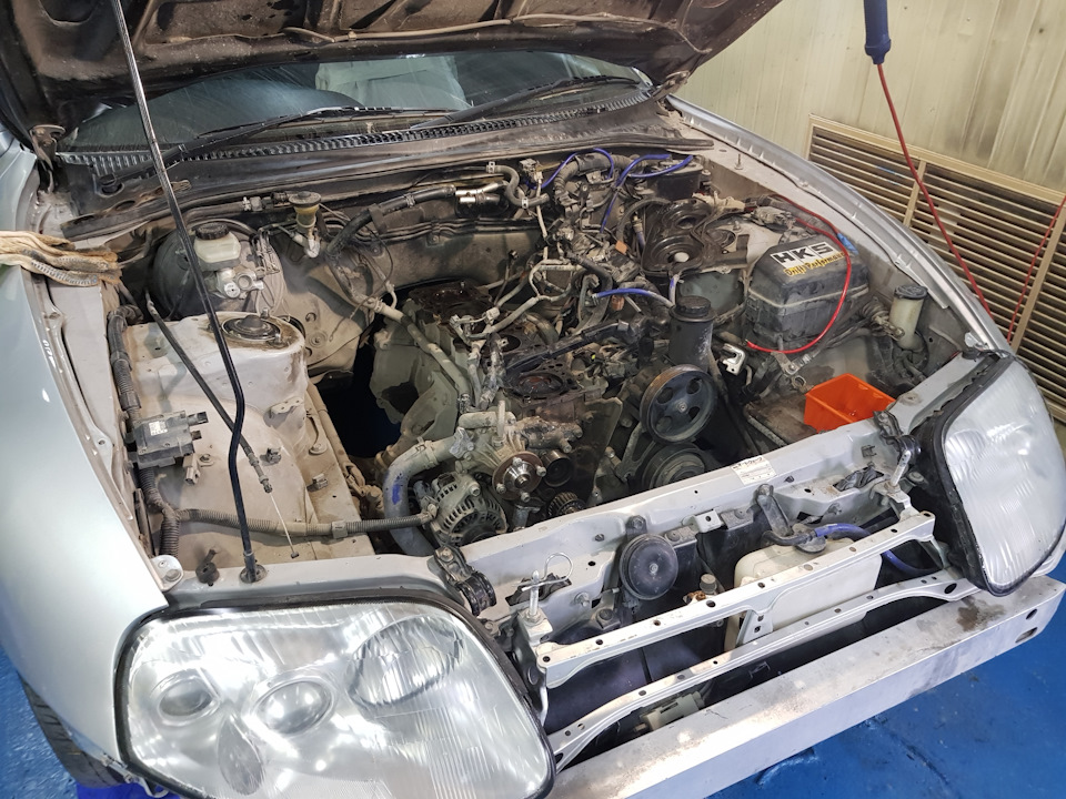 Капремонт двигателя и всех комплектующих — Toyota Supra (80), 3 л, 1996 ...