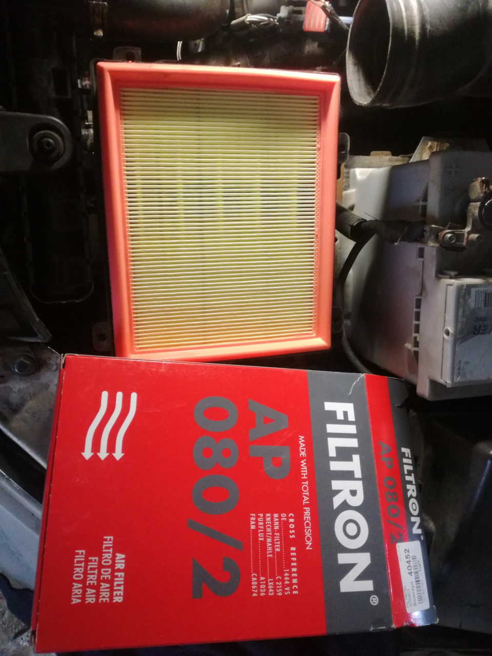 1444VS Фильтр воздушный Peugeot Citroen | Запчасти на DRIVE2