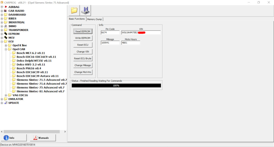 #11 Вычитывание CarPass на Opel Zafira B 2011 — DRIVE2