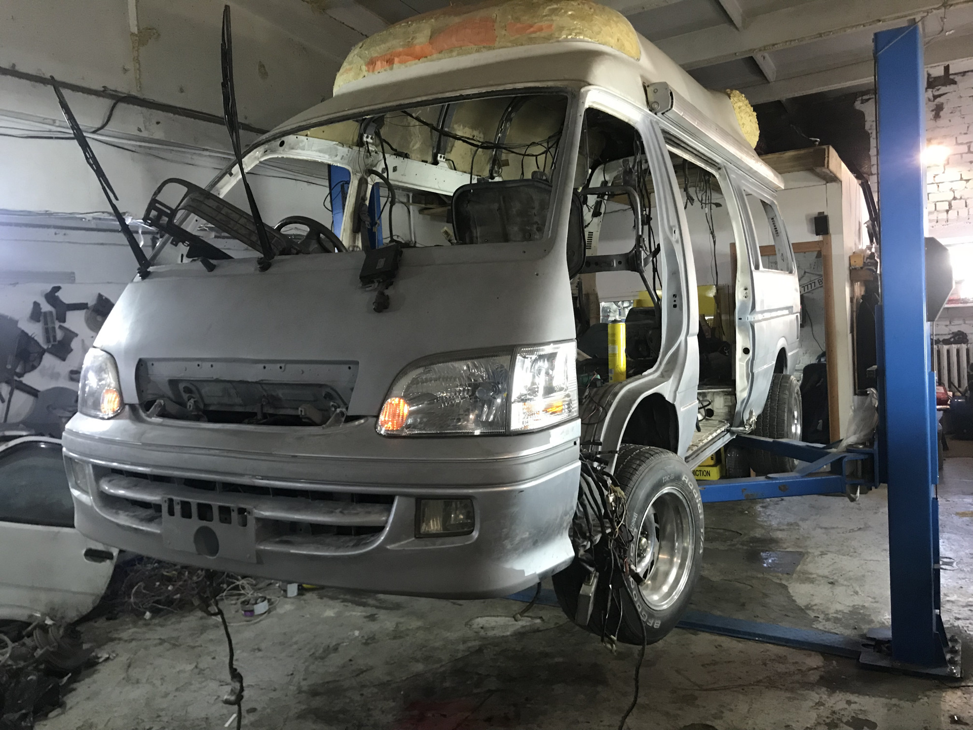 Подключение оптики — Toyota HiAce (H100), 4 л, 1996 года | своими руками | DRIVE2