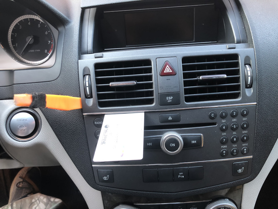 Доработка Audio 20 — Mercedes-Benz C-Class (W204), 3 л, 2010 года ...