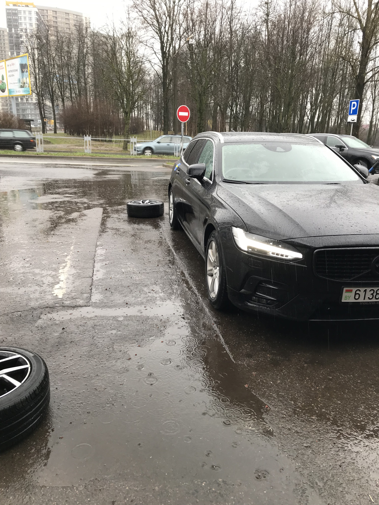 Новые диски + резина — Volvo V90 (2G), 2 л, 2017 года | колёсные диски ...