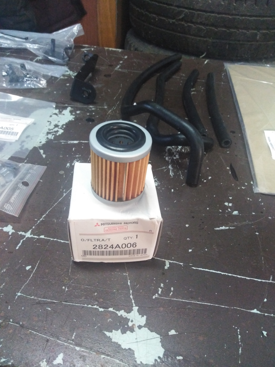 3#Большое ТО. Замена масла в CVT и установка дополнительного радиатора ...