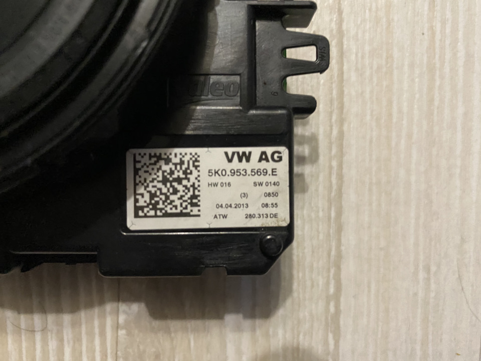 5K0953569E Механизм подрулевой для SRS (ленточный) VW Jetta 2011>;Golf ...