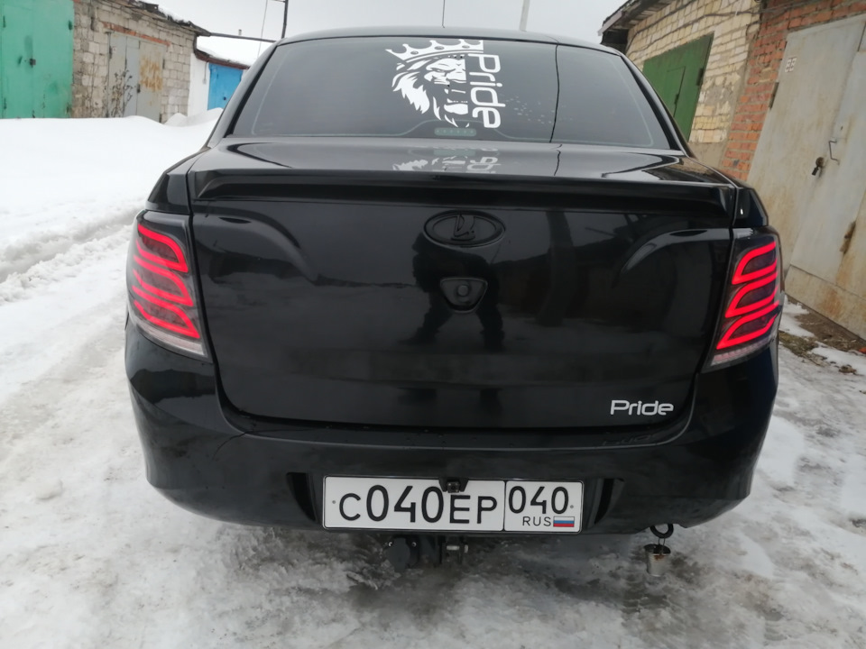 230) Led фонари AMG Гранта — Lada Гранта (1G), 1,6 л, 2012 года ...
