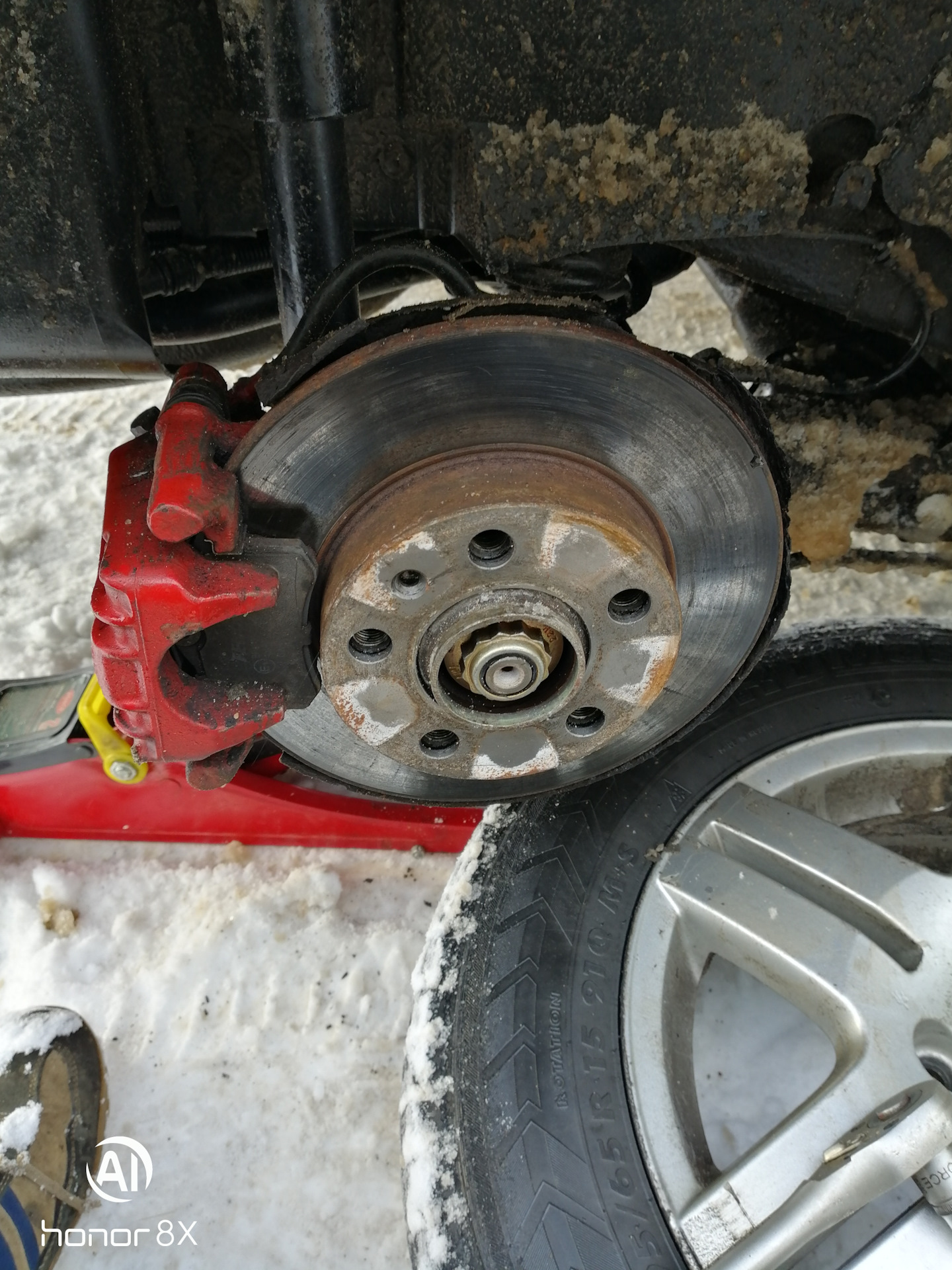 Замена заднего ступичного подшипника — Volkswagen Golf Variant (Mk4), 1 ...