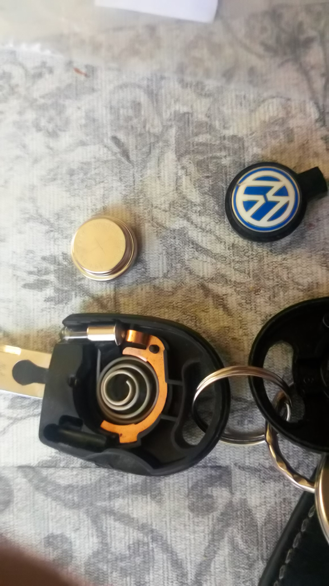 Начнем с мелочей — подсветка ключа — Volkswagen Bora, 2 л, 2001 года ...