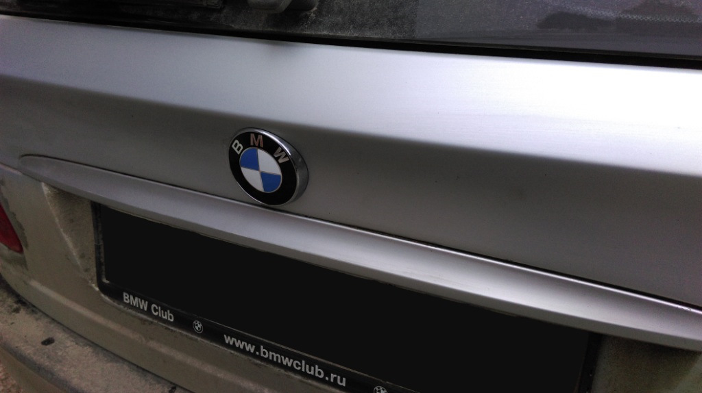 Переклеил клёвый лейбл — BMW 3 series (E46), 2,9 л, 2001 года | своими ...