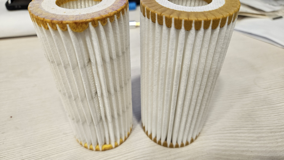 Поддельный фильтр Mann HU6013 — Volkswagen Tiguan (2G), 2 л, 2017 года ...