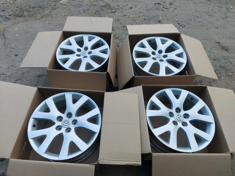 Wheels R18 CX-7 — Mazda 3 (1G) BK, 2 л, 2007 года | колёсные диски | DRIVE2
