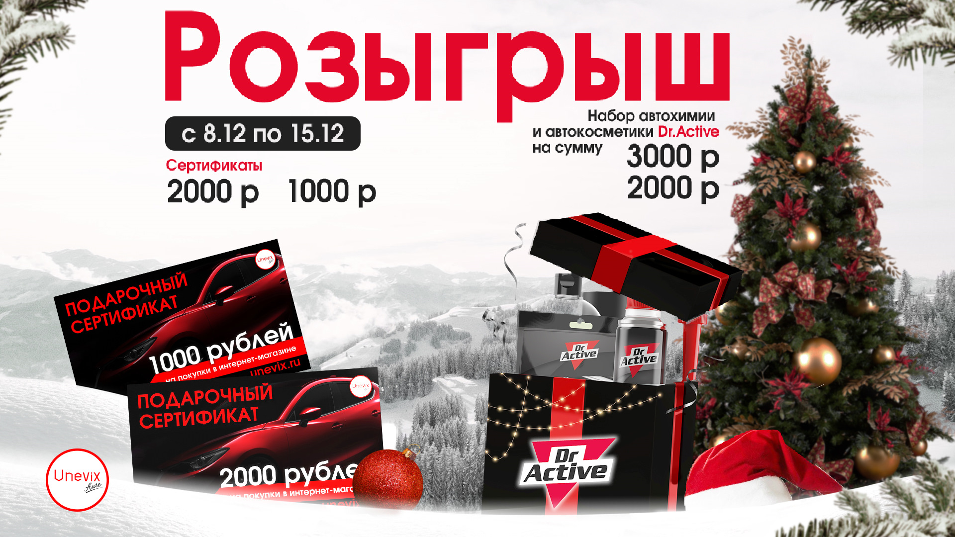 Встречайте новогодний розыгрыш с призами от Dr.Active — SINTEC.Автохимия на DRIVE2
