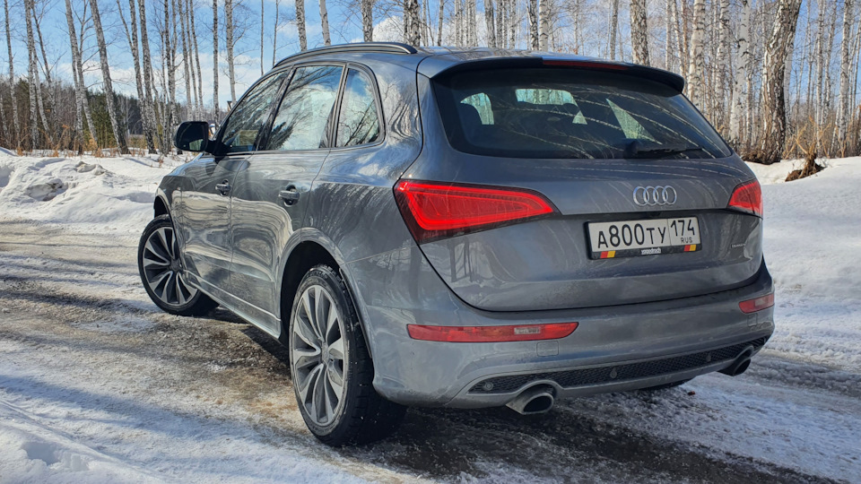Audi Q5 (1G) 2.0 бензиновый 2015 | Gray MOUSE на DRIVE2