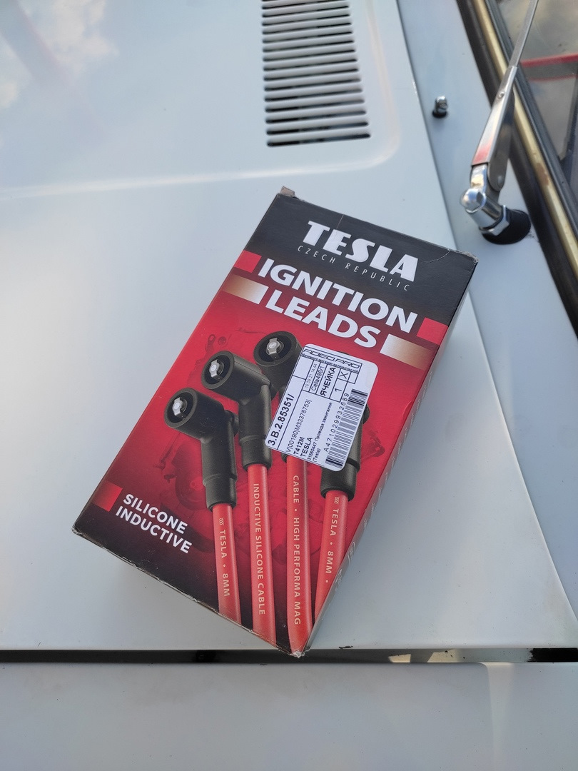 T412M Комплект проводов зажигания TESLA | Запчасти на DRIVE2