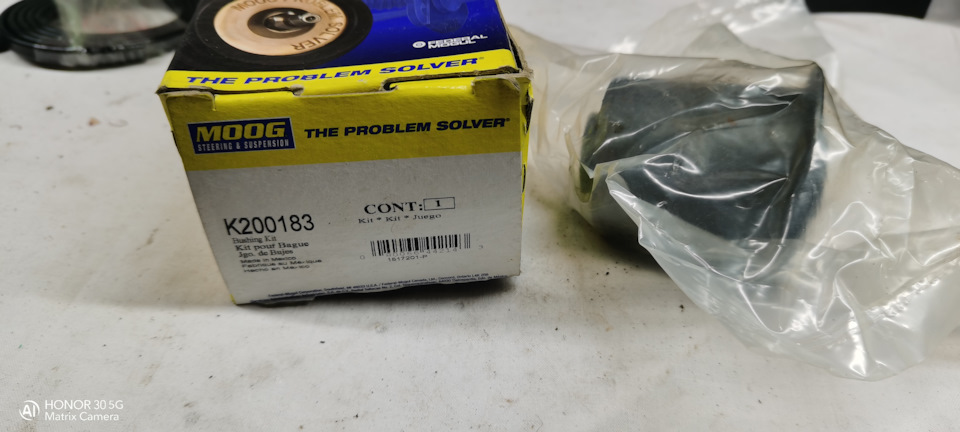 K200183 Сайлентблок нижнего переднего рычага MOOG | Запчасти на DRIVE2