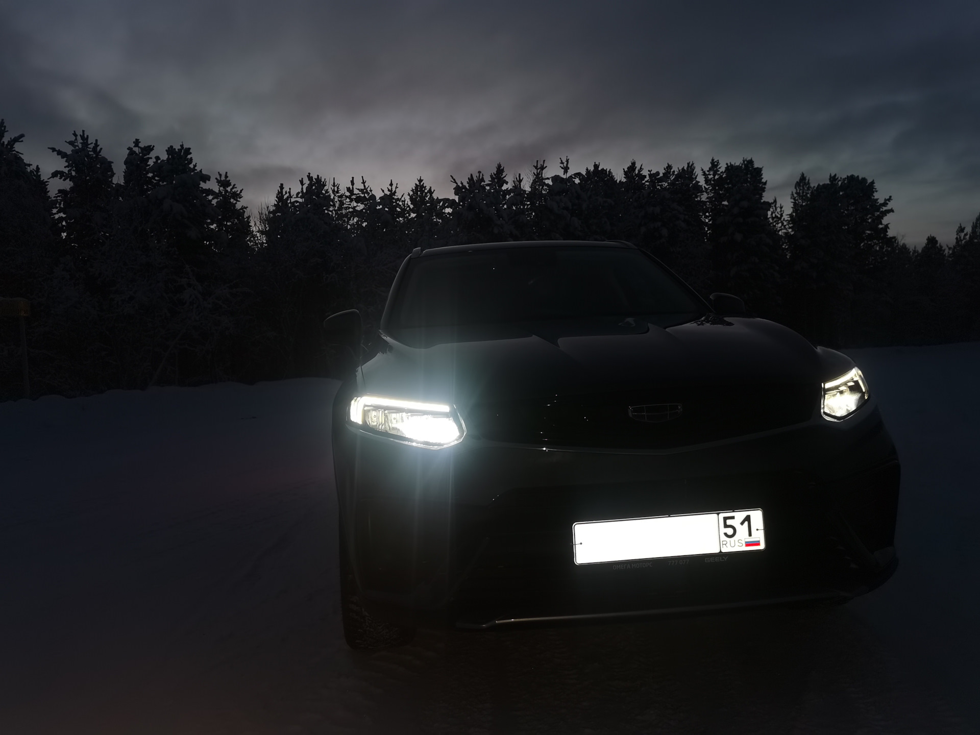 Установленное дополнительное оборудование — Geely Tugella, 2 л, 2022 ...