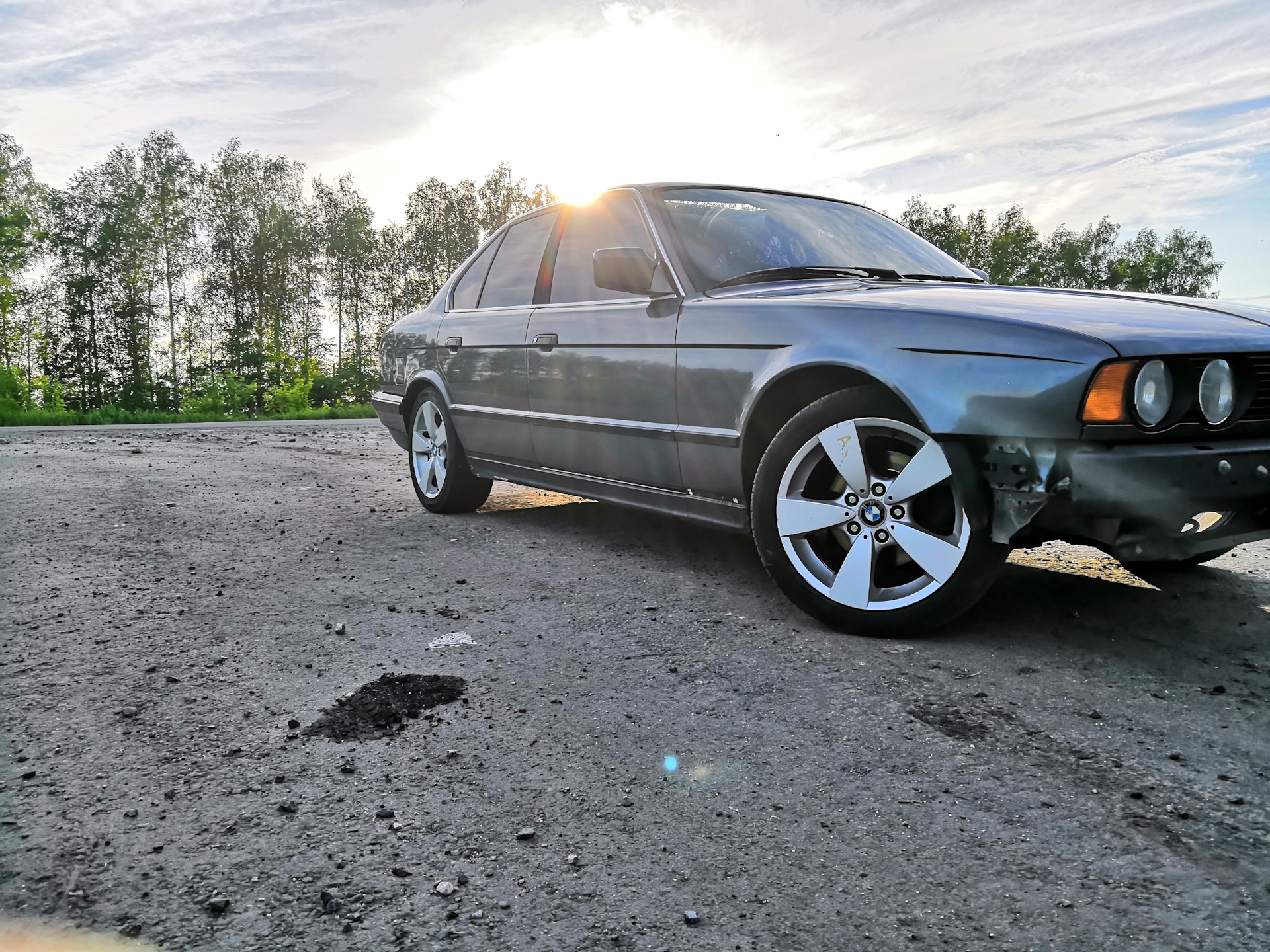 Тапочки R17 — BMW 5 series (E34), 2,5 л, 1990 года | колёсные диски ...