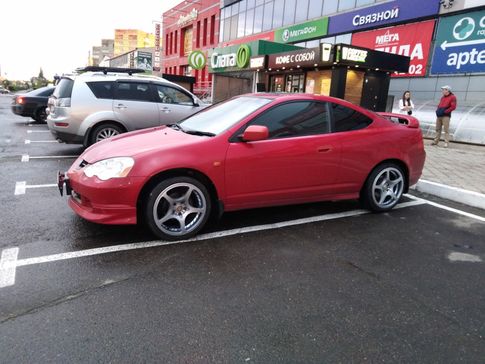 RAYS Volk Racing SF Challenge — Honda Integra (DC5), 2 л, 2002 года ...