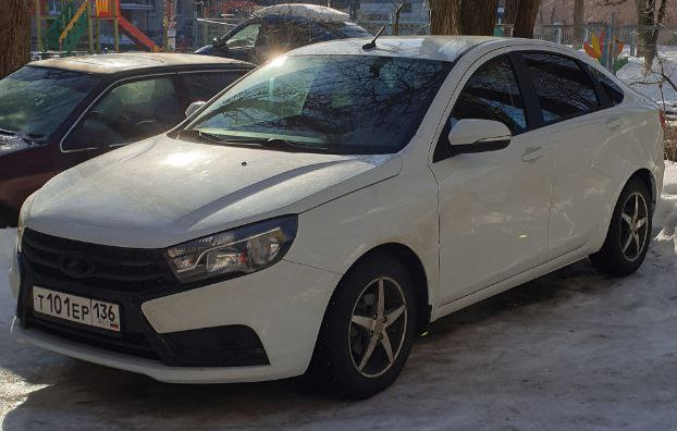 Тонировка и занижение — Lada Vesta (1G), 1,6 л, 2016 года | тюнинг | DRIVE2