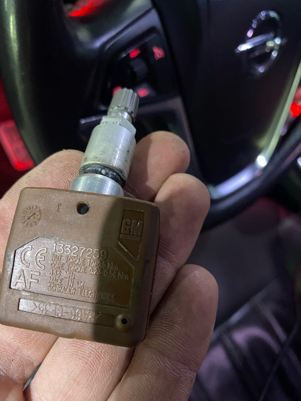 13327259 ДАТЧИК ДАВЛЕНИЯ ШИНЫ КОЛЕСА GM | Запчасти на DRIVE2