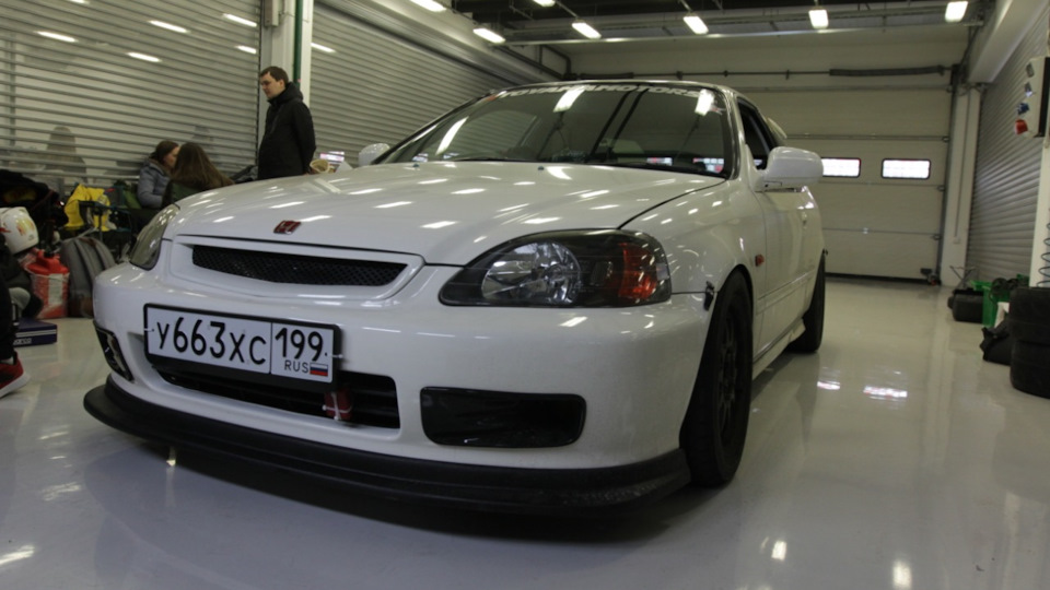 Honda Civic Type R (1G) 1.8 бензиновый 2000 | “Кольцевое вёдрышко” на ...