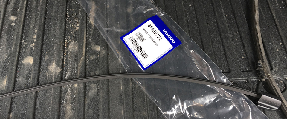 Заменил дворники по кругу — Volvo XC60 (2G), 2 л, 2018 года ...