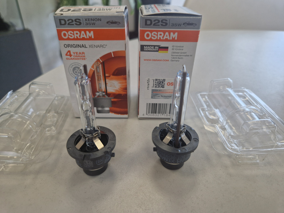 Ксеноновые лампы головного света — Mitsubishi Outlander XL, 3 л, 2011 ...