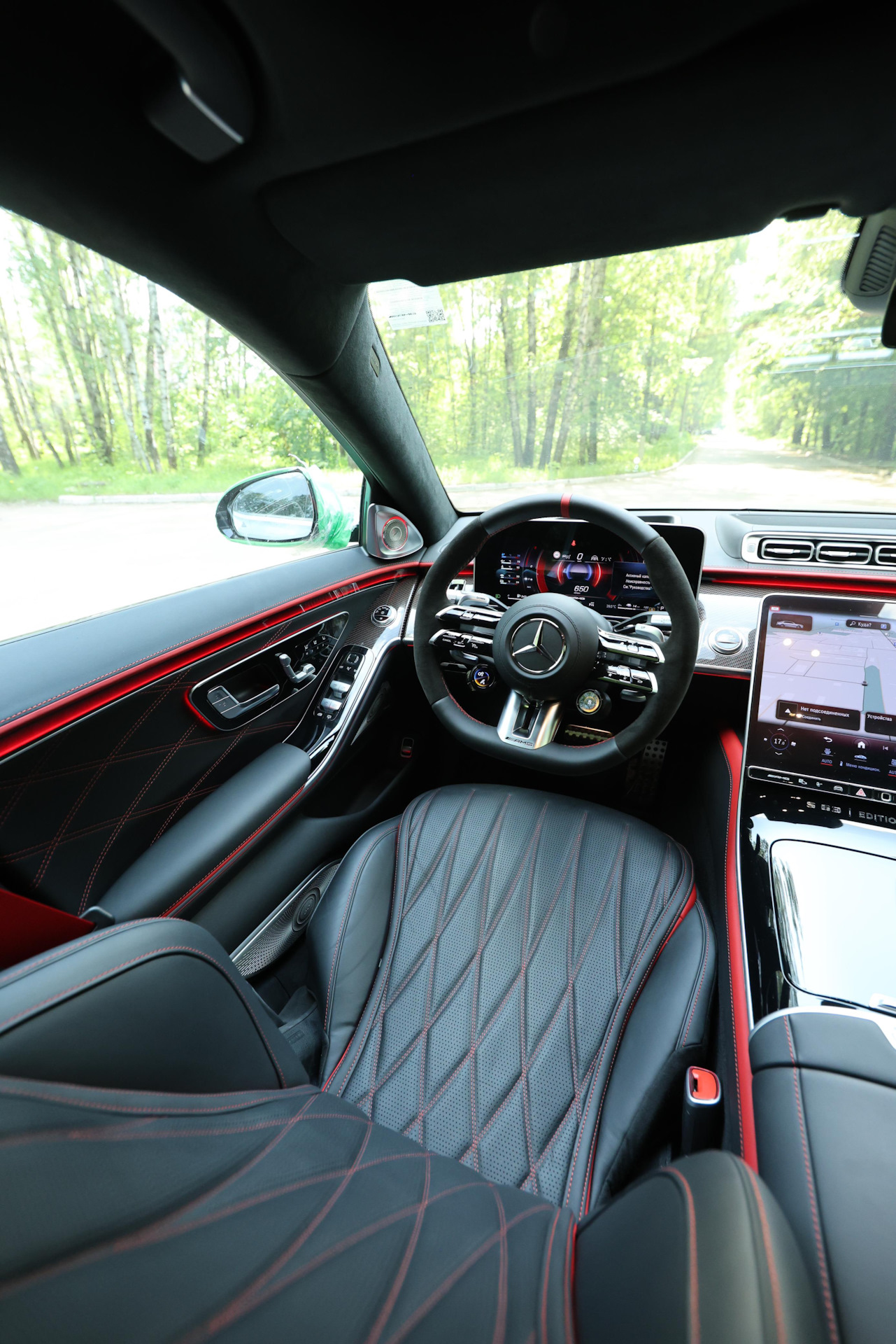 Доработка салона s63 223 автолокер — Mercedes-Benz S 63 AMG (W223), 4 л ...