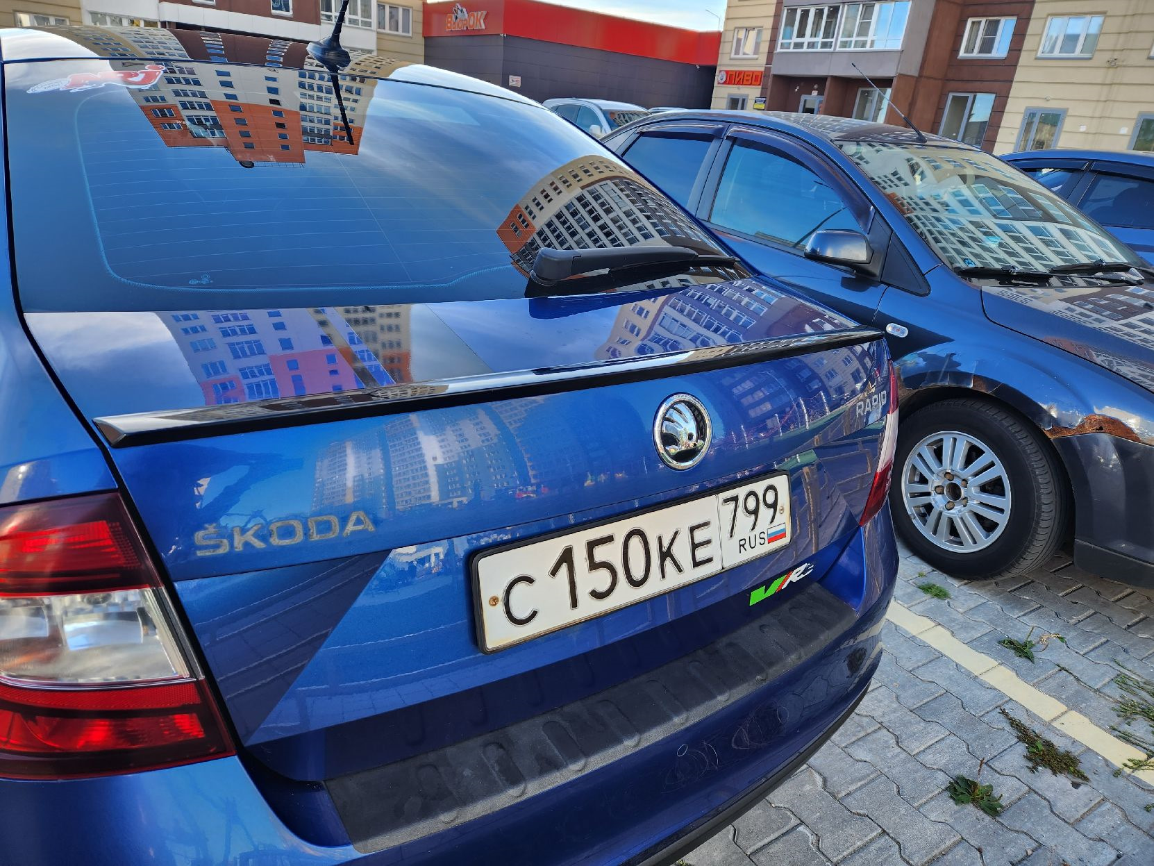 Skoda Rapid Black Edition? Антихром.Начало — Skoda Rapid (1G), 1,4 л ...