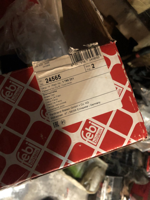 1790221 Диск тормозной FR FOCUS III 11- Ford | Запчасти на DRIVE2