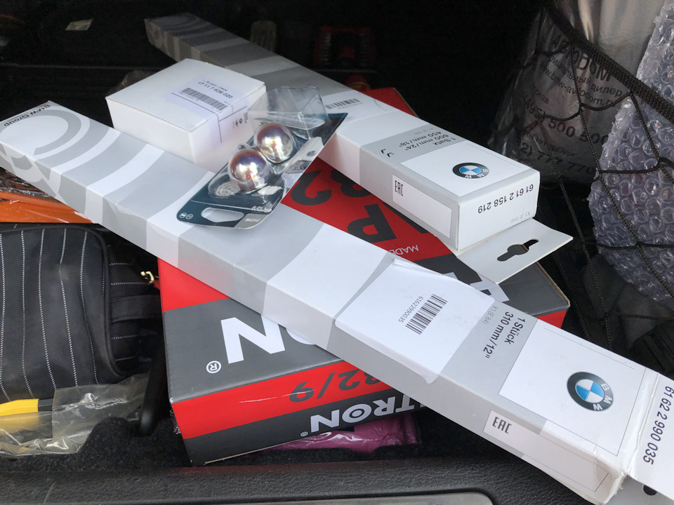 61612158219 Комплект щеток стеклоочистителя BMW | Запчасти на DRIVE2