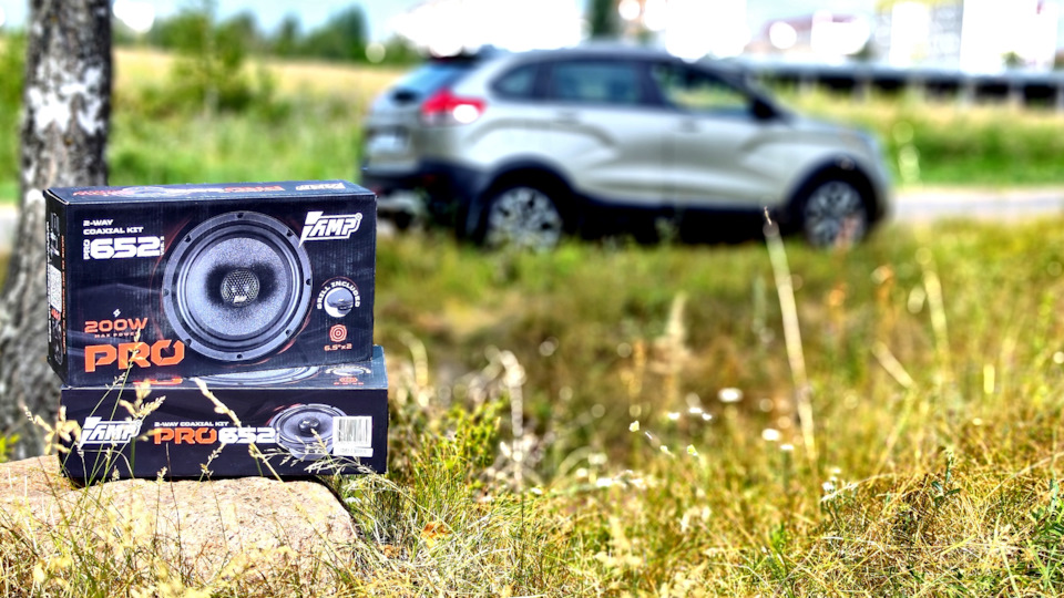 251.Акустика AMP Pro 652 ver.3 для Lada Xray Cross — Lada XRAY Cross, 1,8 л, 2019 года ...