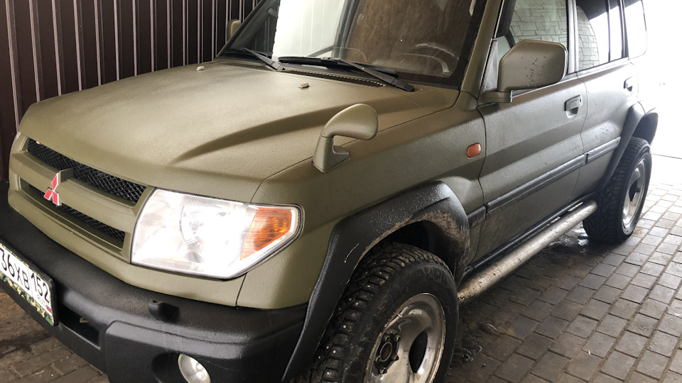 Сделан наконец-то антикор — Mitsubishi Pajero Pinin, 2 л, 2002 года ...