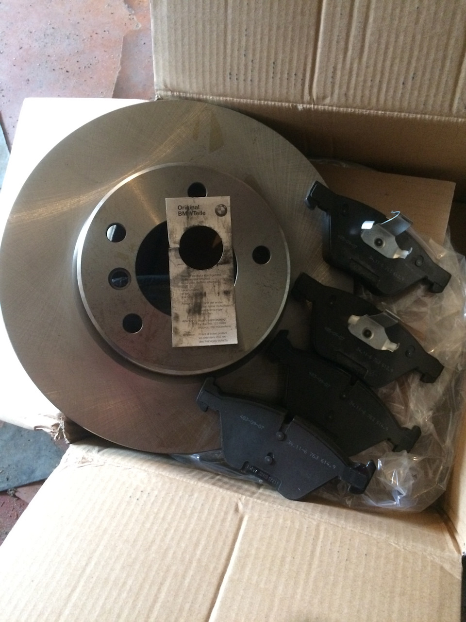 Полный ребилд тормозов, финал — передняя ось + лайфхак АТЕ — BMW 5 ...