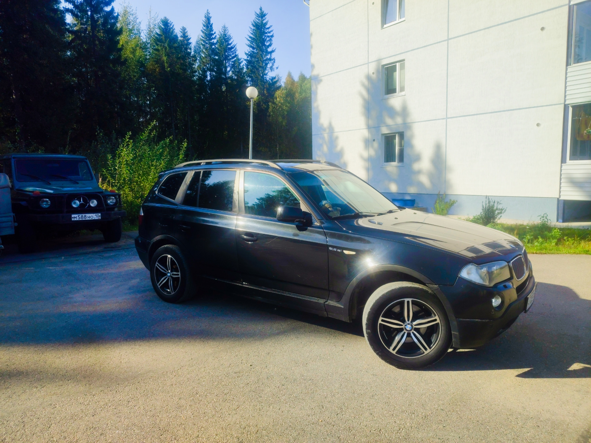 Поездки, мелкий ремонт, Диски) — BMW X3 (E83), 2,5 л, 2006 года | колёсные диски | DRIVE2