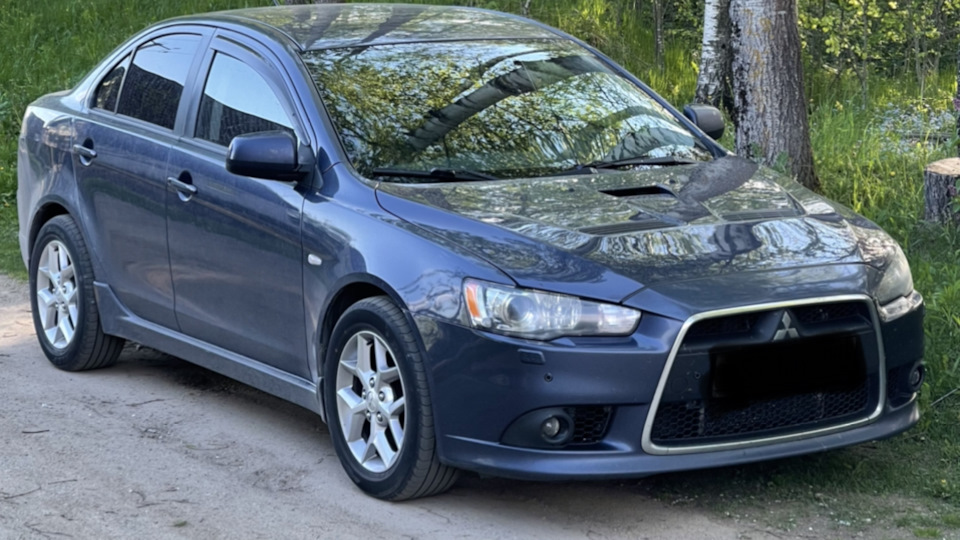 2.4 4WD в рестайл Начало — Mitsubishi Lancer X, 2,4 л, 2011 года ...