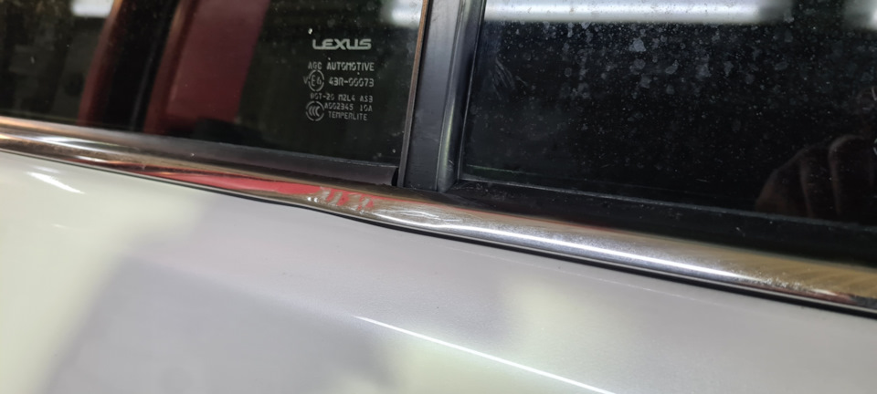 Молдинг задней двери — Lexus GX (URJ150), 4,6 л, 2011 года | стайлинг ...